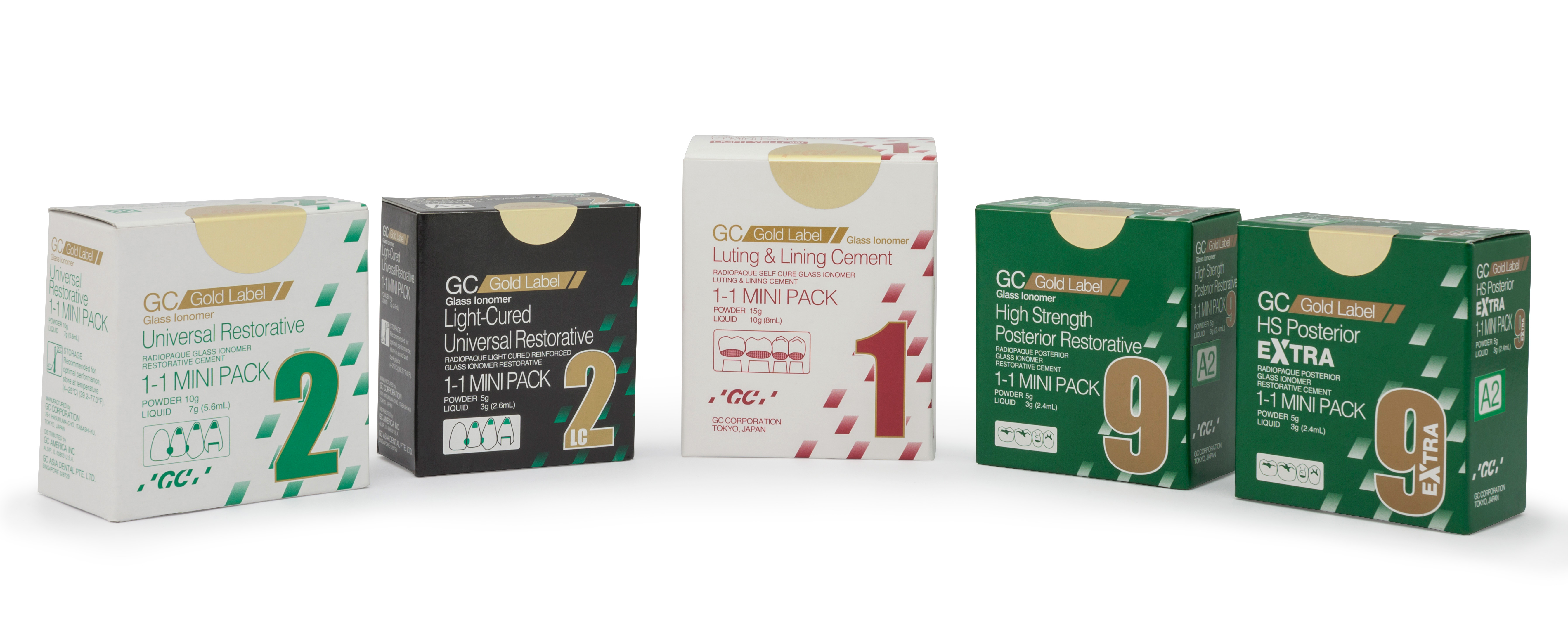 GC GOLD LABEL 2 – Polvo/Líquido